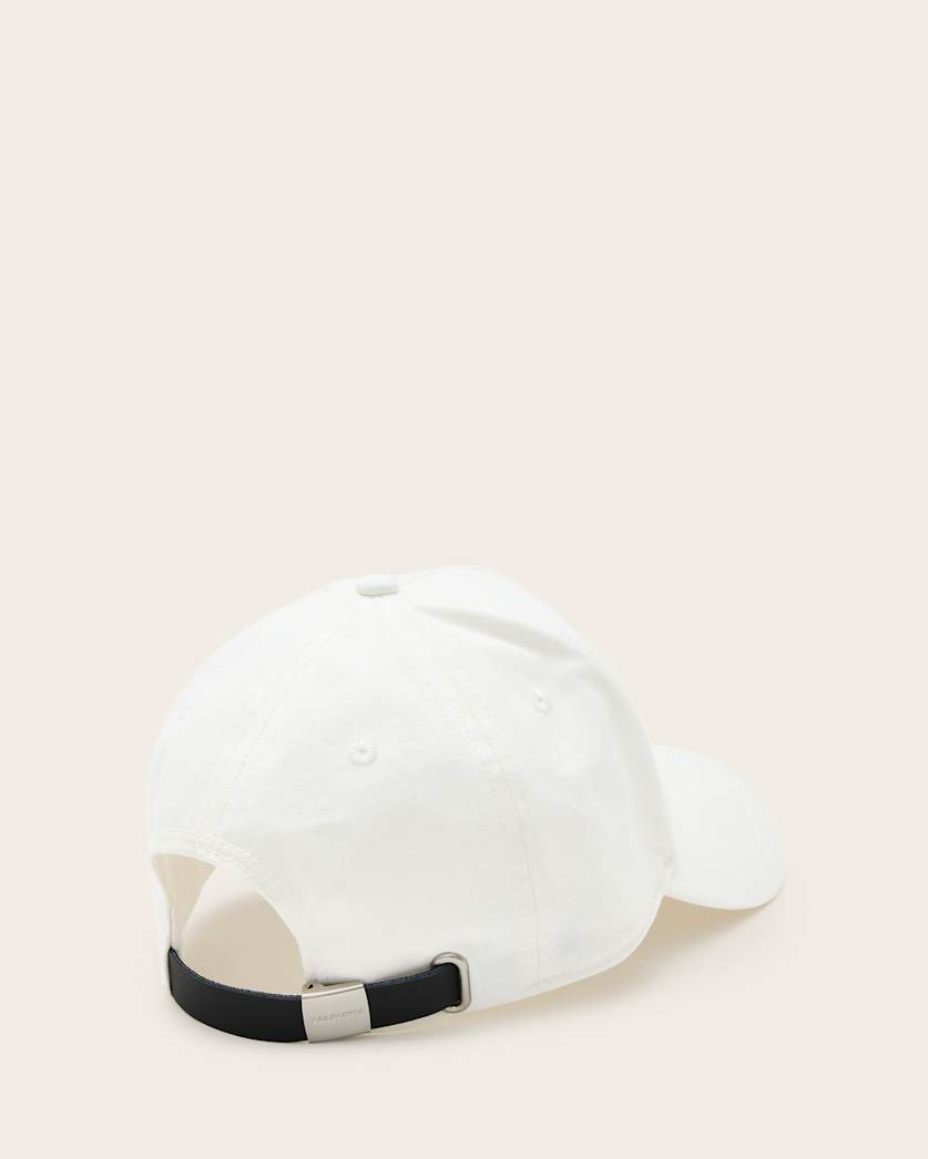 Underground Logo Print Baseball Cap CHALK WHITE/BLACK | ALLSAINTS